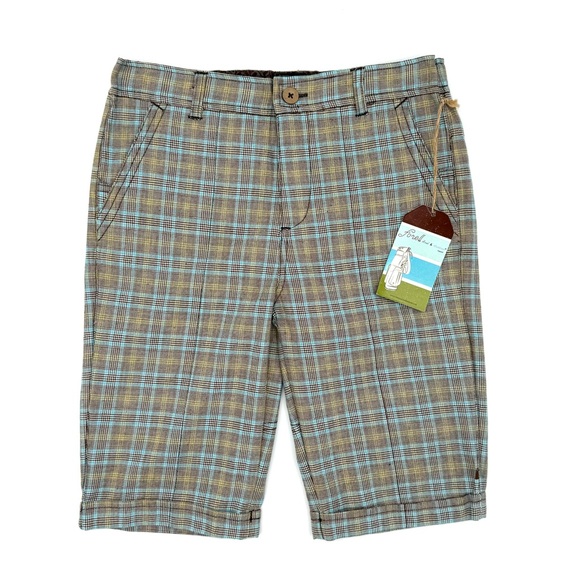 Fore Axel & Hudson | Bottoms | Nwt Fore Axel Hudson Big Boys Plaid Golf ...